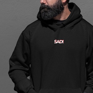 SAD Hoodie - Etsy
