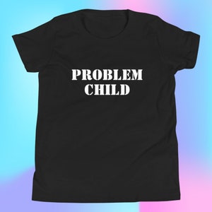 Problem Child Babytee, Y2K Aesthetic - Etsy