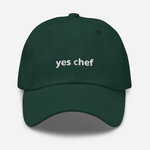 Yes Chef Embroidered Dad Hat - Etsy