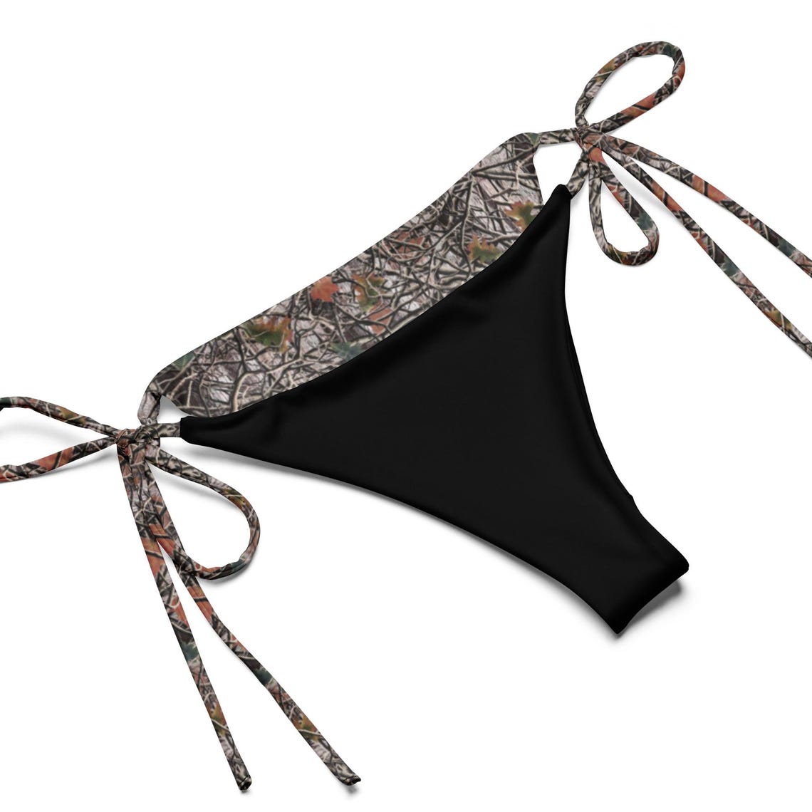 Realistic Camo String Bikini Plus Size Alternative Swimsuit Recycled ...