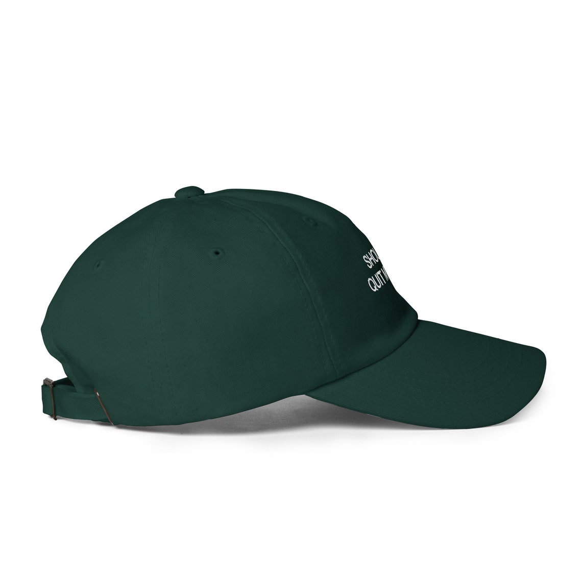 Should I Quit My Job Dad Hat Embroidered Hat Funny Gen Z Meme Drinking ...