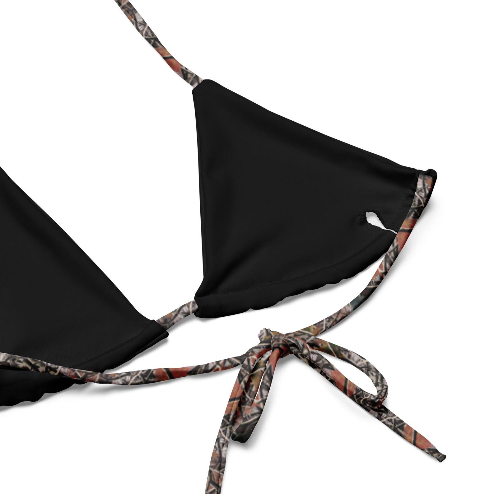 Realistic Camo String Bikini Plus Size Alternative Swimsuit Recycled ...