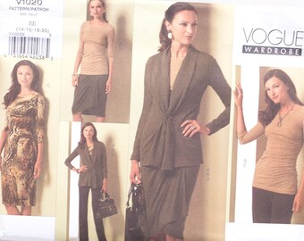 Vogue Patterns 2074 Misses Top and Skirt Uncut Sewing Pattern | Etsy