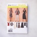 Misses Dress Top Skirt Pants Jacket Tie Belt Uncut Sewing Pattern ...