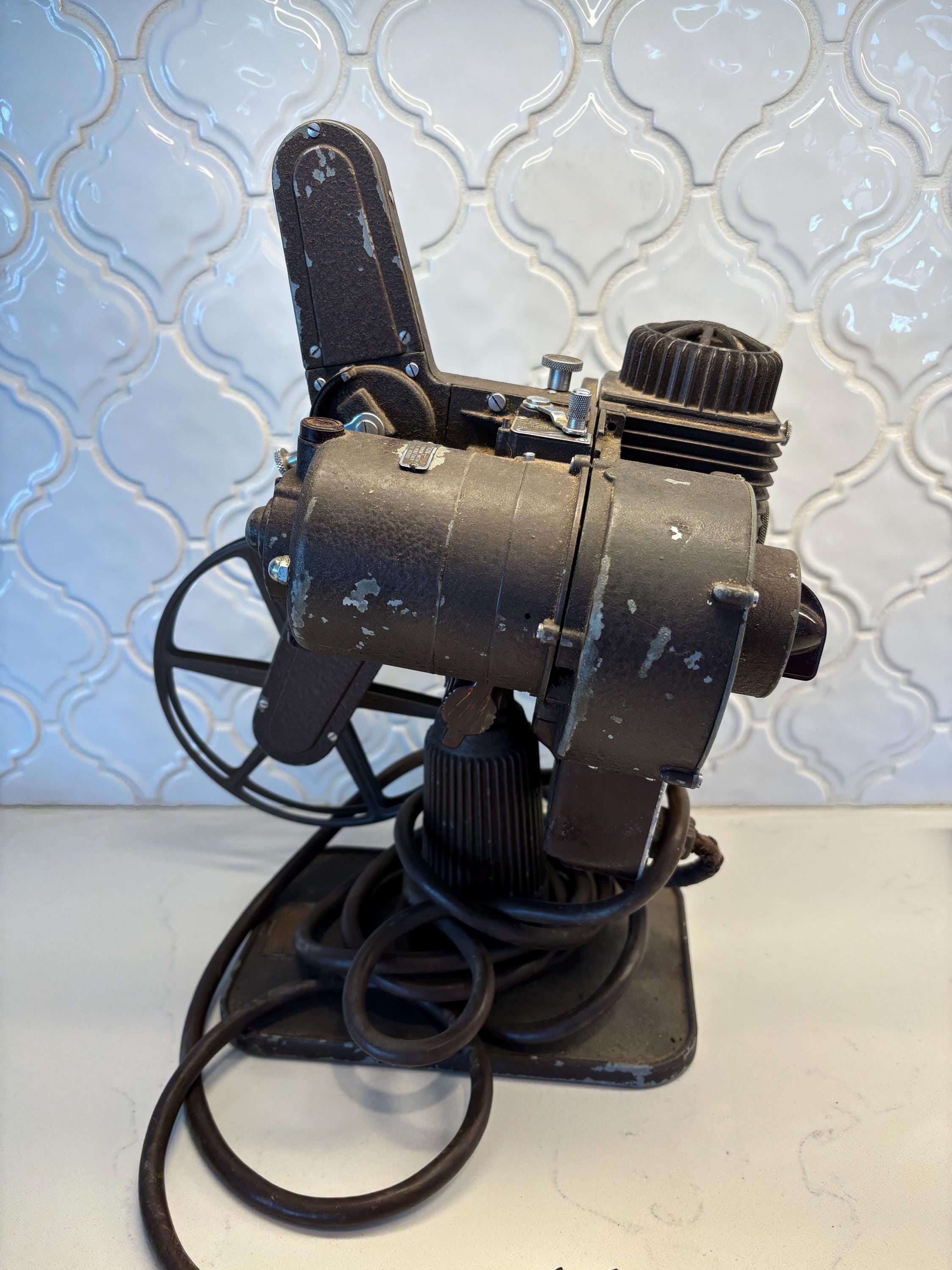 Vintage 8mm Film Projector - Industrial Decor - Mid-century Movie ...