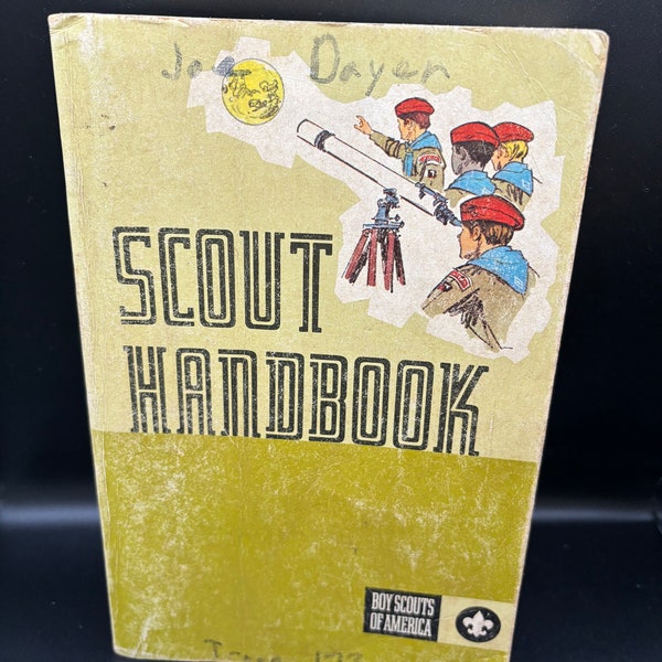 Boy Scout Handbook - Etsy