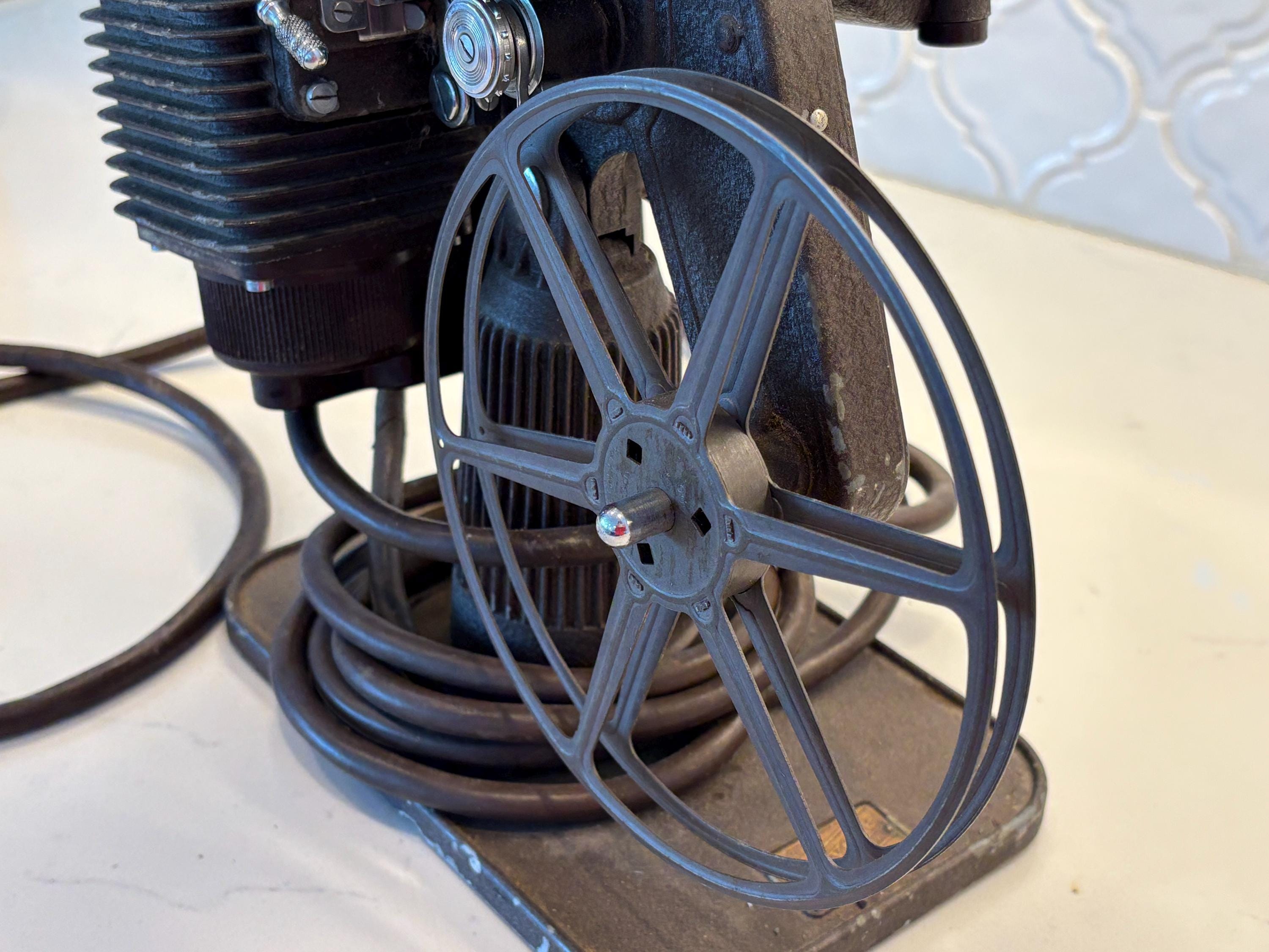 Vintage 8mm Film Projector - Industrial Decor - Mid-century Movie ...
