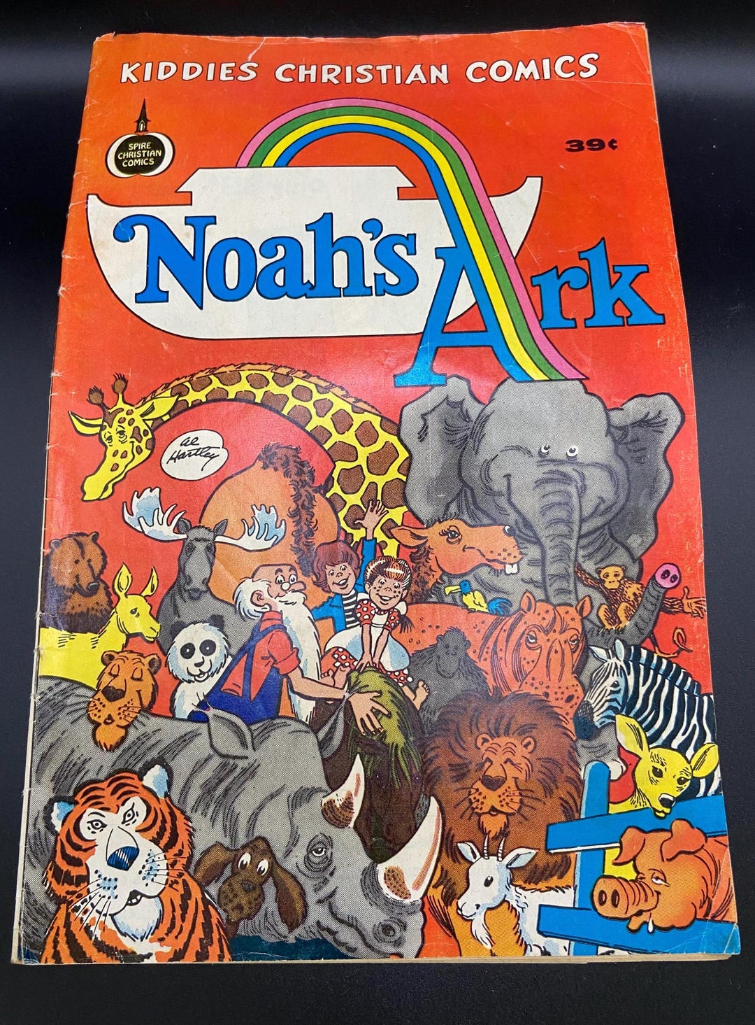 1975 Noah's Ark - Spire Christian Comics - Vintage Religious Comic Book ...