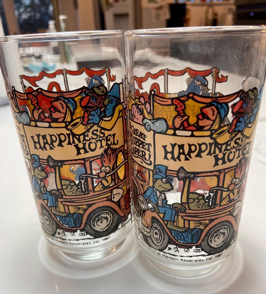 Vintage 1981 Mcdonald's Muppets Happiness Hotel Glass Set the Great ...