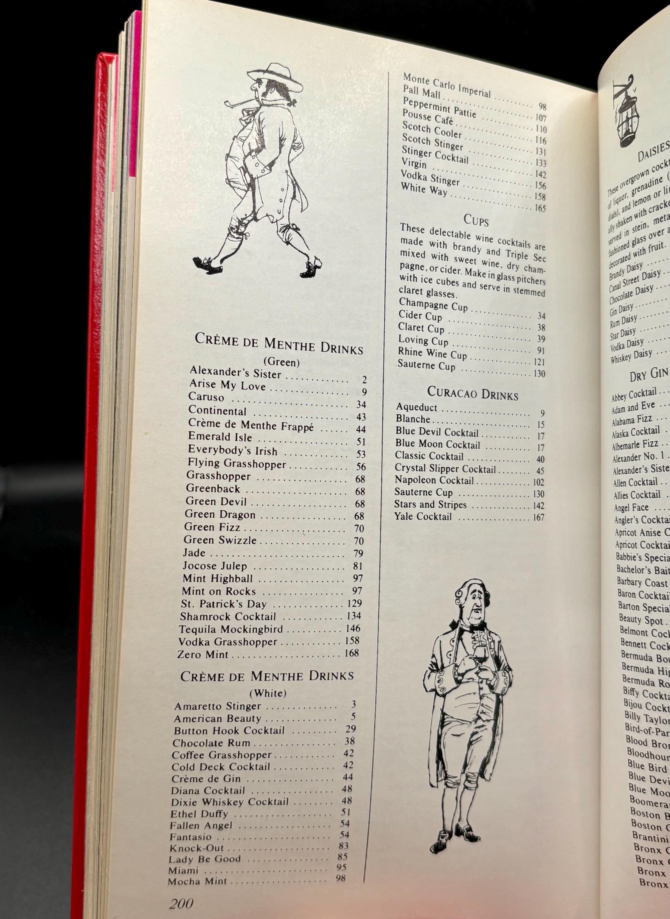 Vintage Mr. Boston Deluxe Official Bartender's Guide - 61st Edition (1981) - Classic Cocktail ...