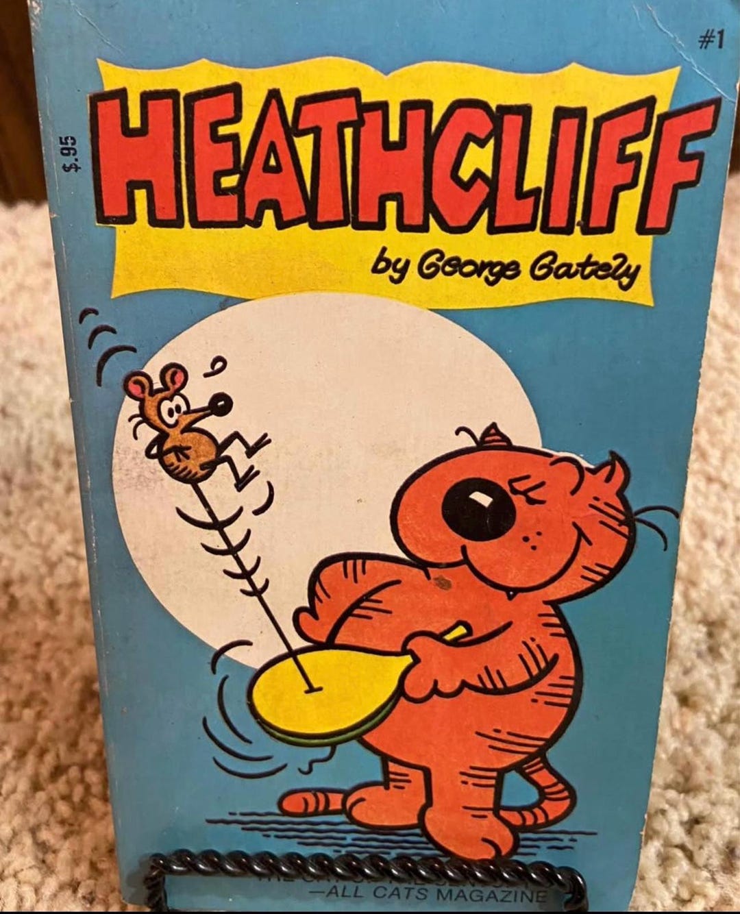 Vintage Heathcliff Comic Books Set of 3, 1980s George Gately Cat Comics ...