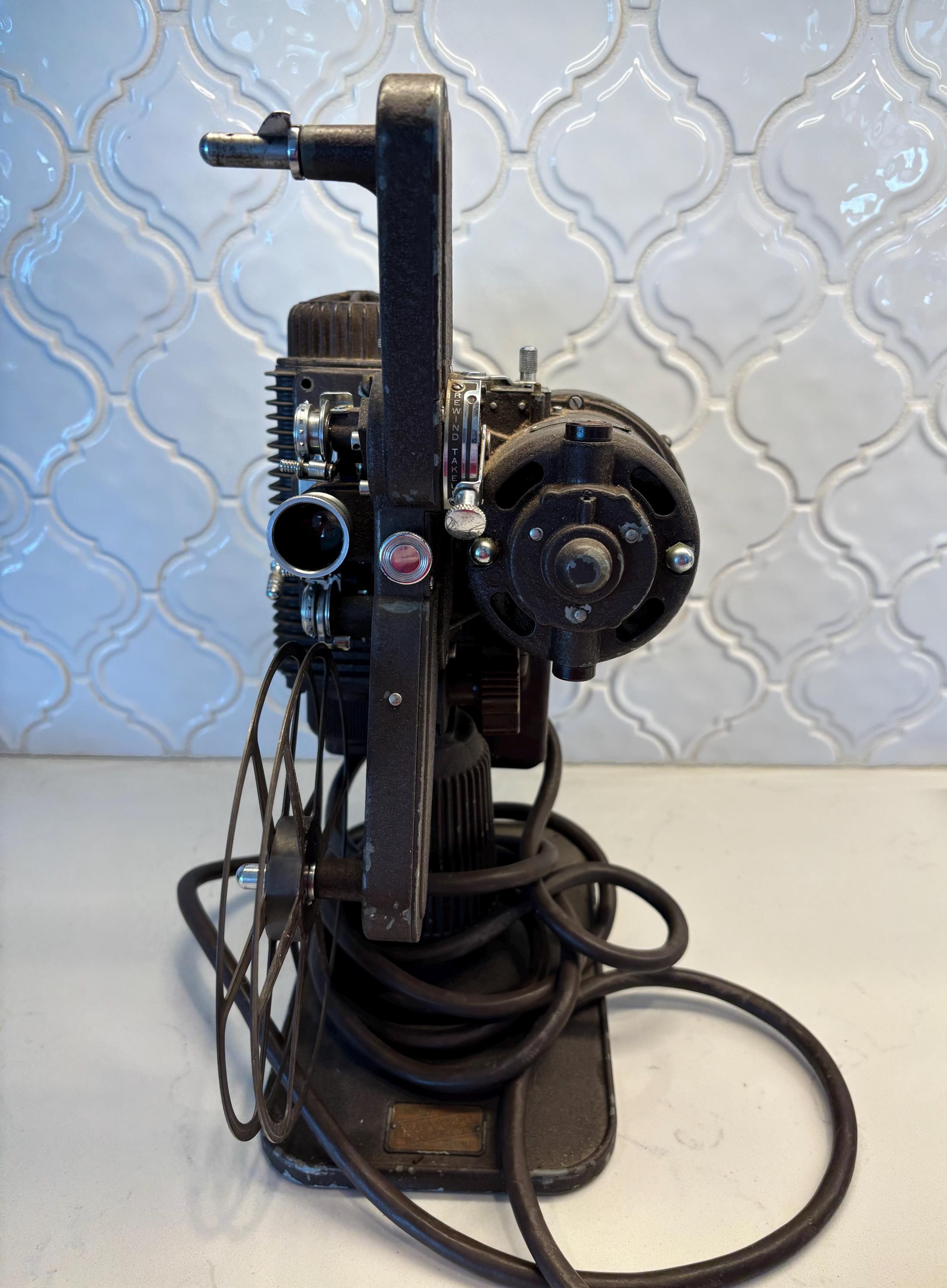 Vintage 8mm Film Projector - Industrial Decor - Mid-century Movie ...