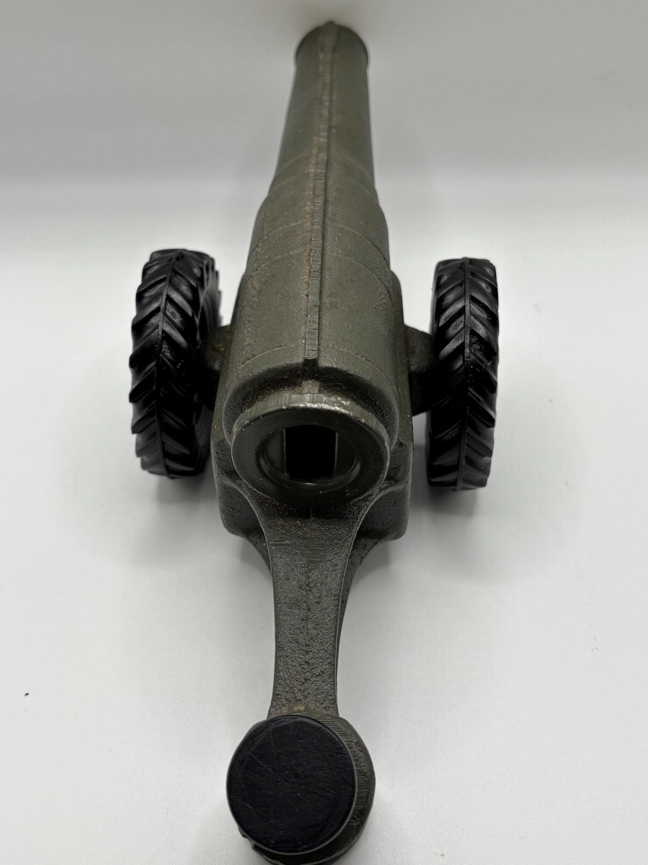 Vintage Military Cast Iron Toy Cannon - Artillery Display Piece ...