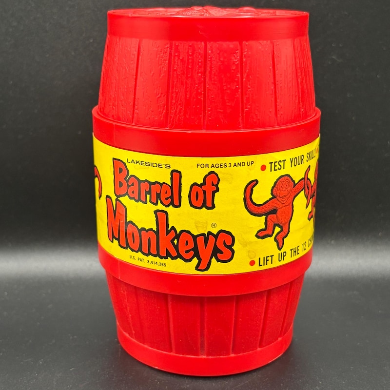 Barrel of Monkeys - Etsy
