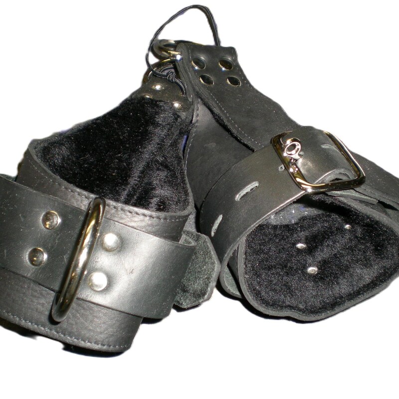 Leather Suspension Cuffs - Etsy