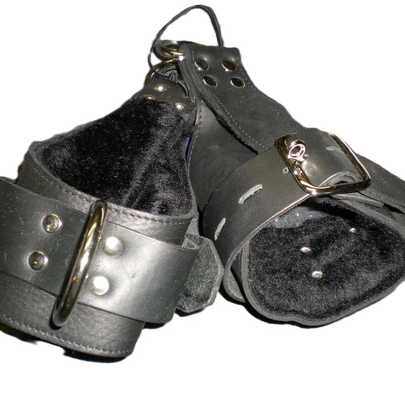 Leather Suspension Cuffs - Etsy