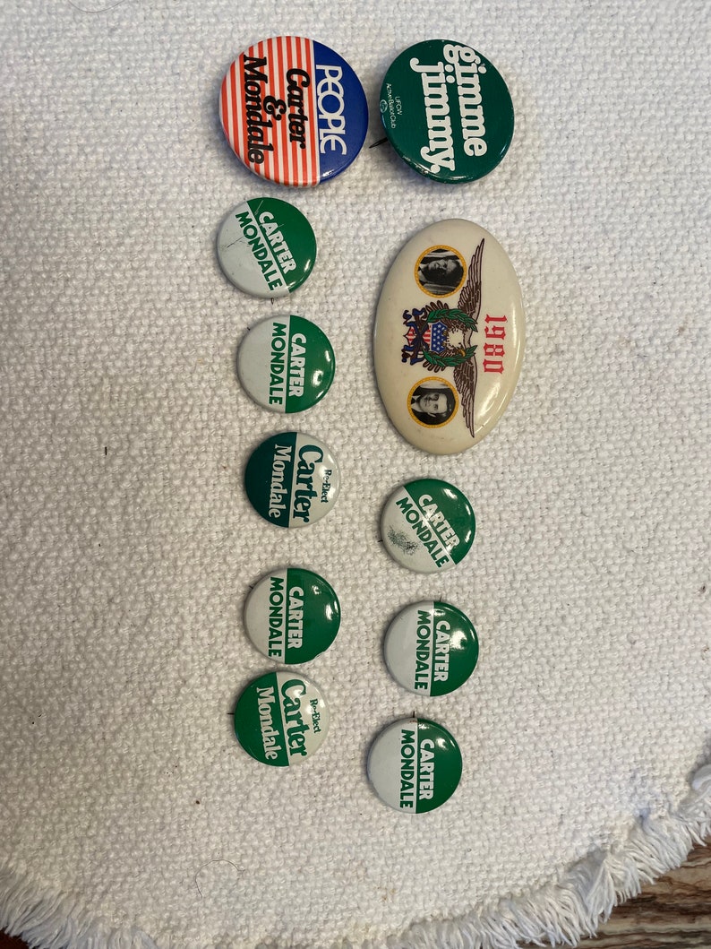 Jimmy Carter Campaign Pins - Etsy