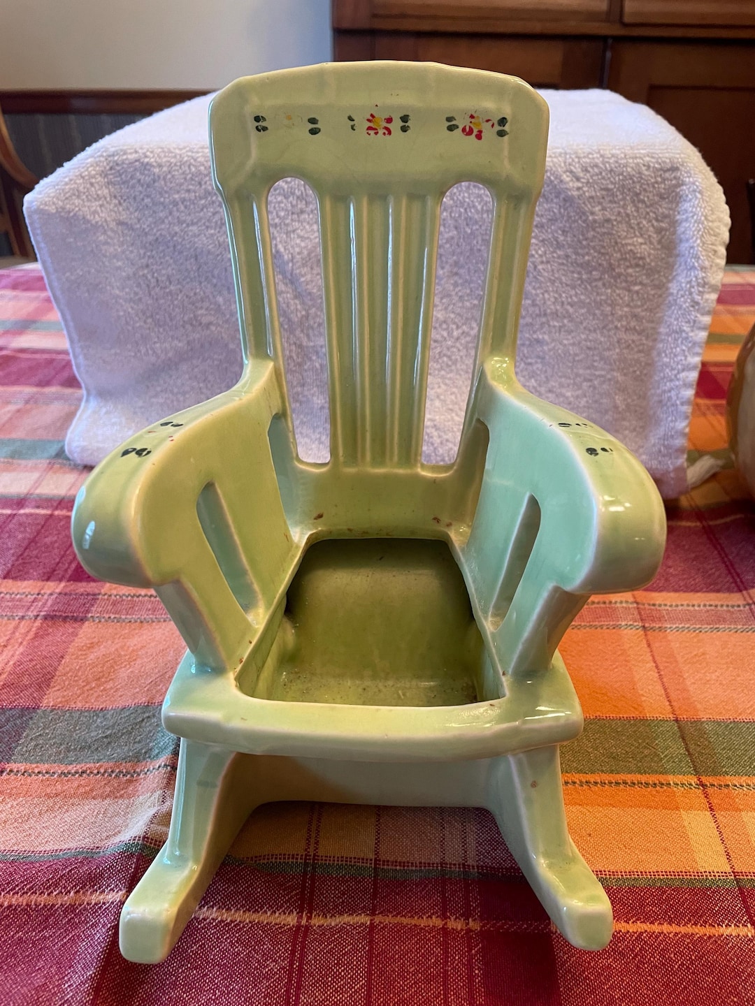 Mccoy Rocking Chair Planter - Etsy