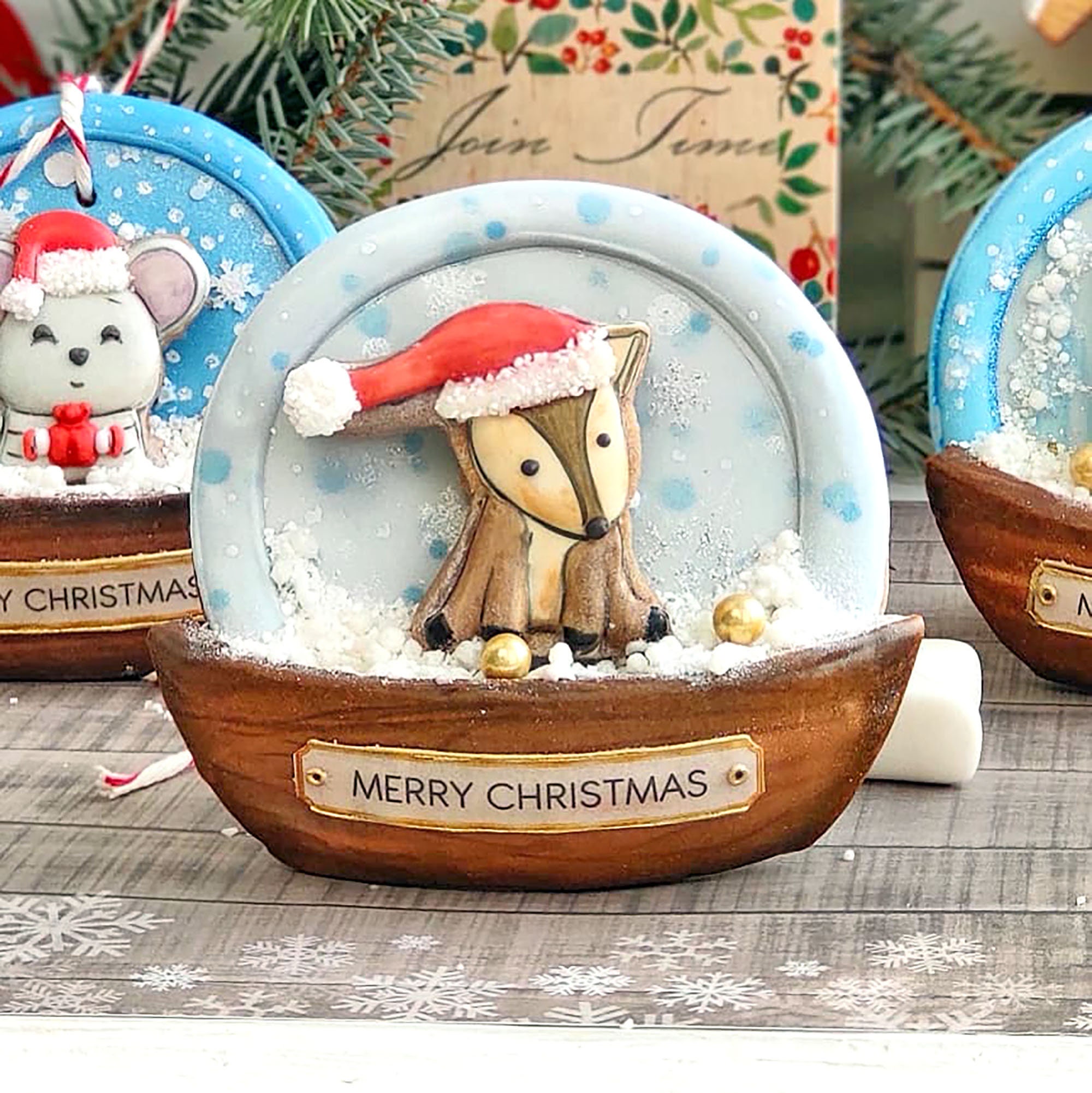 Christmas Characters 3D. Cookie Decorating Class. Step-by-step Video ...