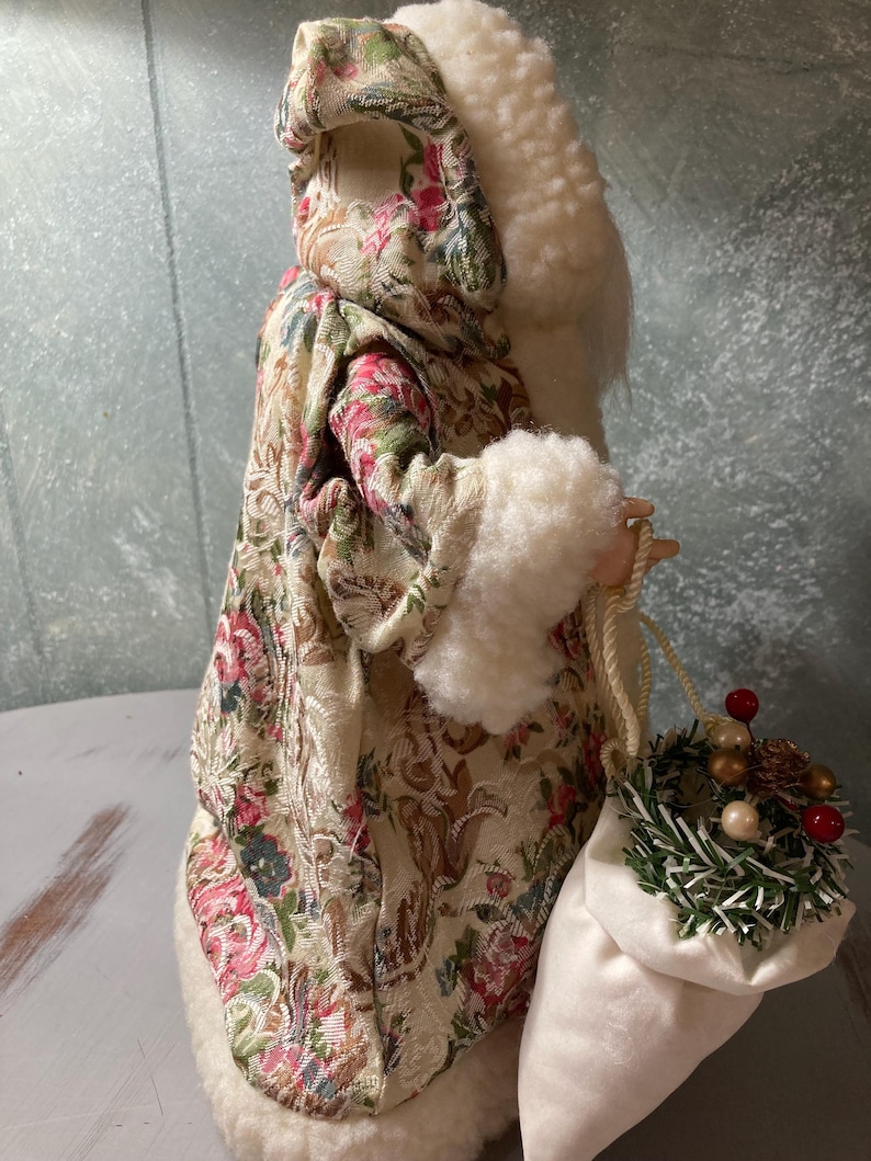 Victorian Santa Floral Coat - Etsy