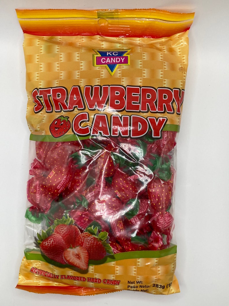 Strawberry Candies - Etsy