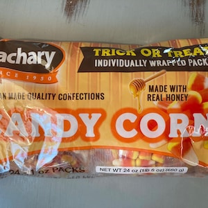 Candy Corn Trick or Treat Packs - Etsy