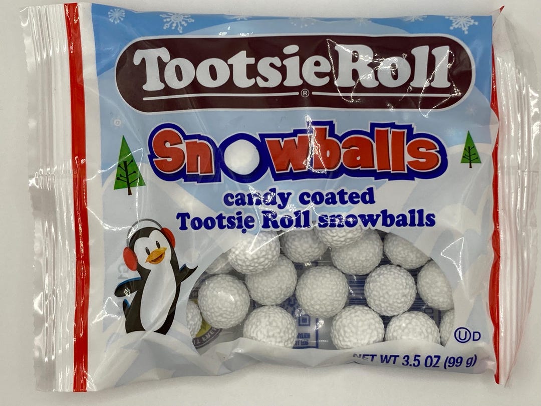 Tootsie Rolls Snowballs Candy - Etsy