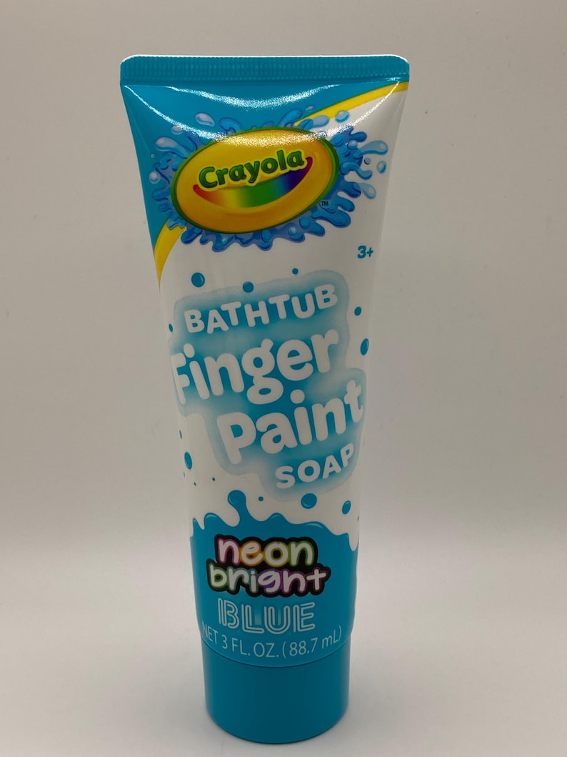 Crayola Kids Finger Paint Bath Soap - Etsy