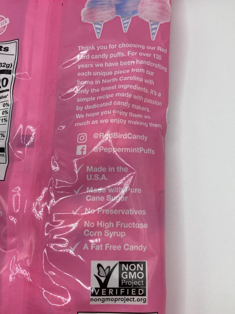 Red Bird Cotton Candy Puffs - Etsy