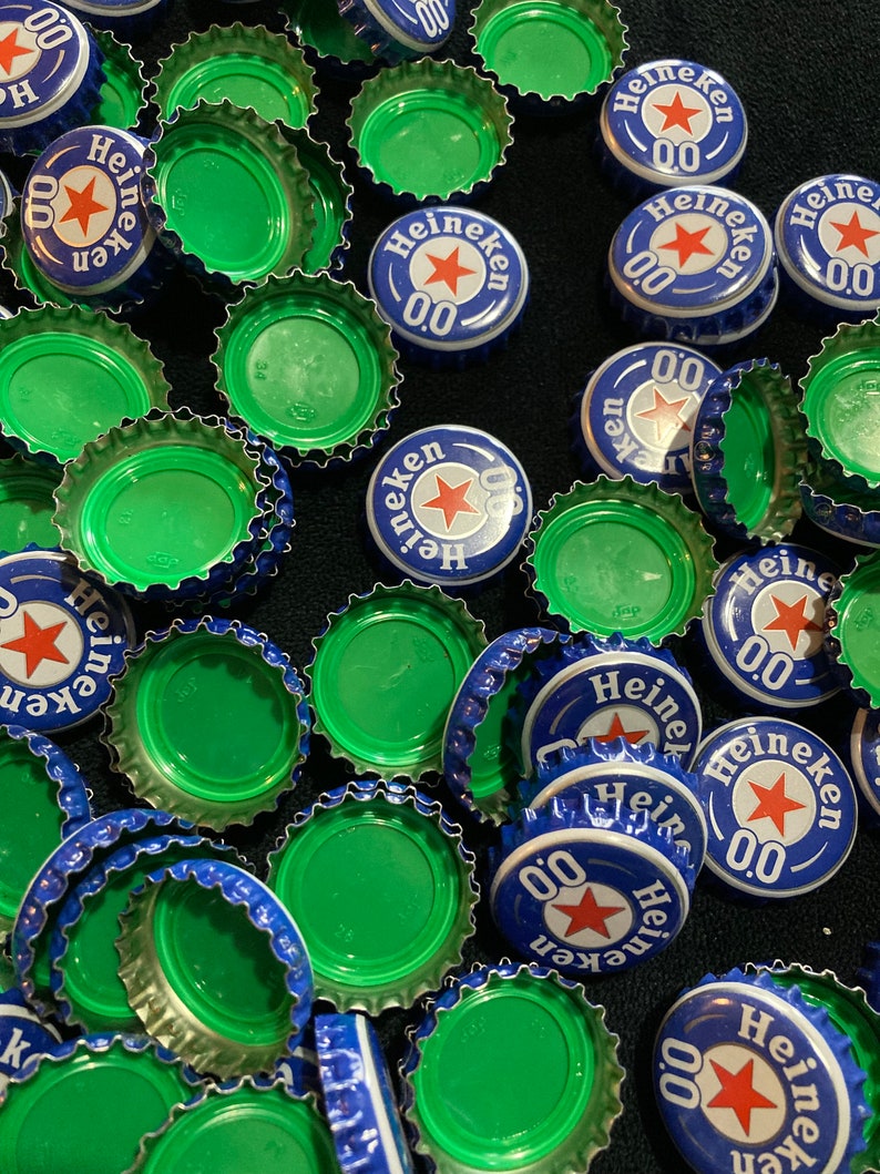 Heineken 0.0 Bottle Caps - Etsy