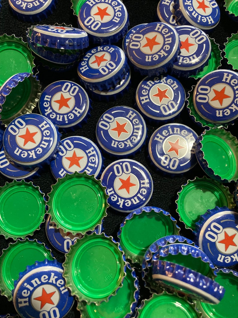 Heineken 0.0 Bottle Caps - Etsy