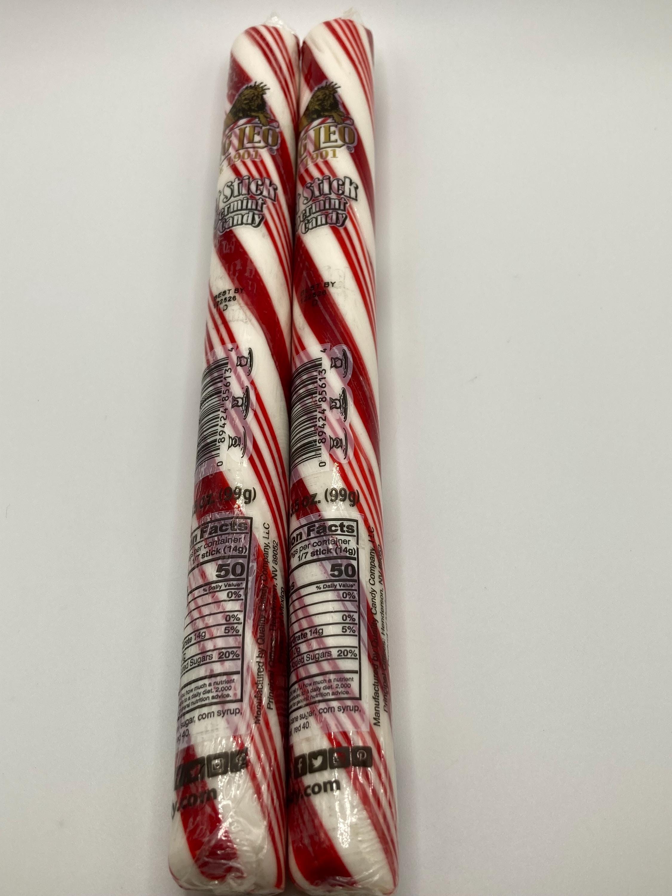 One Giant Peppermint Stick King Leo Brand Since 1901 - Etsy