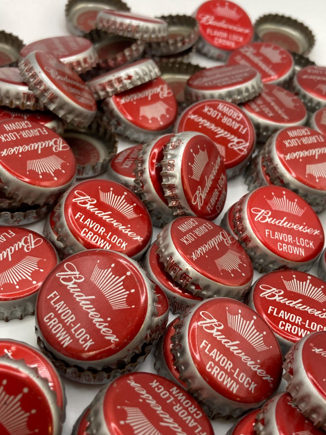 Budweiser Flavor Lock Beer Caps - Etsy