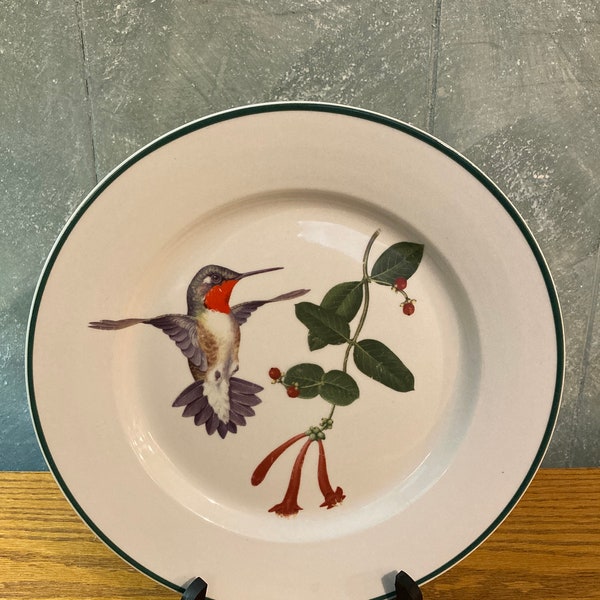 Hummingbird Plates - Etsy