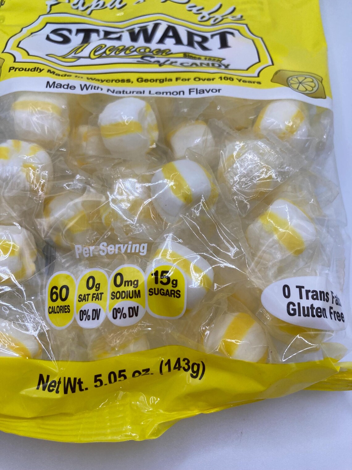 Stewart Lemon Puffs Candy - Etsy