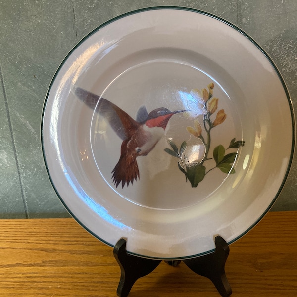 Hummingbird Plate - Etsy