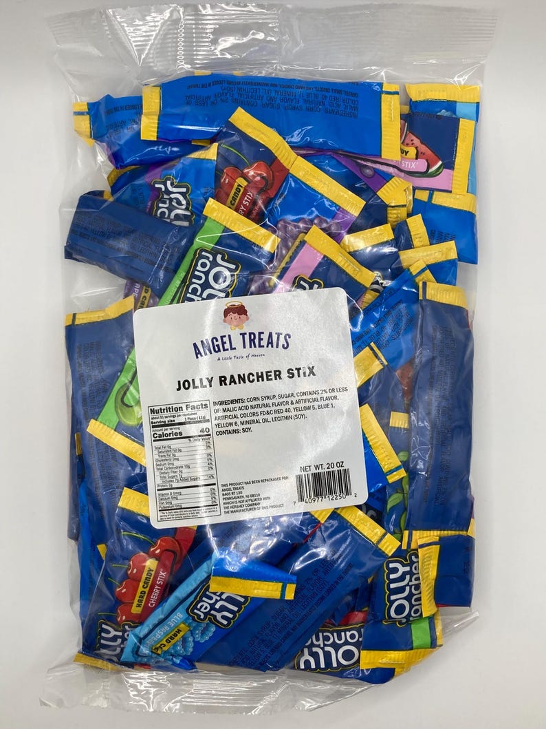 Jolly Rancher Stix 20 Oz Bag - Etsy