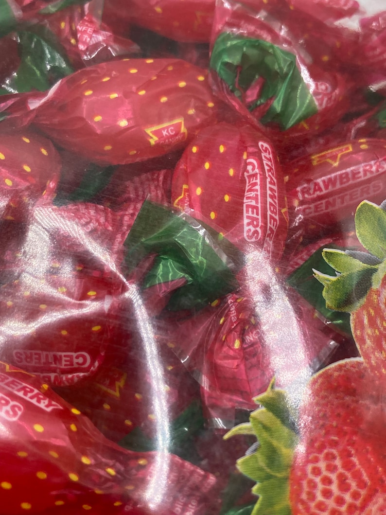 Strawberry Candies - Etsy