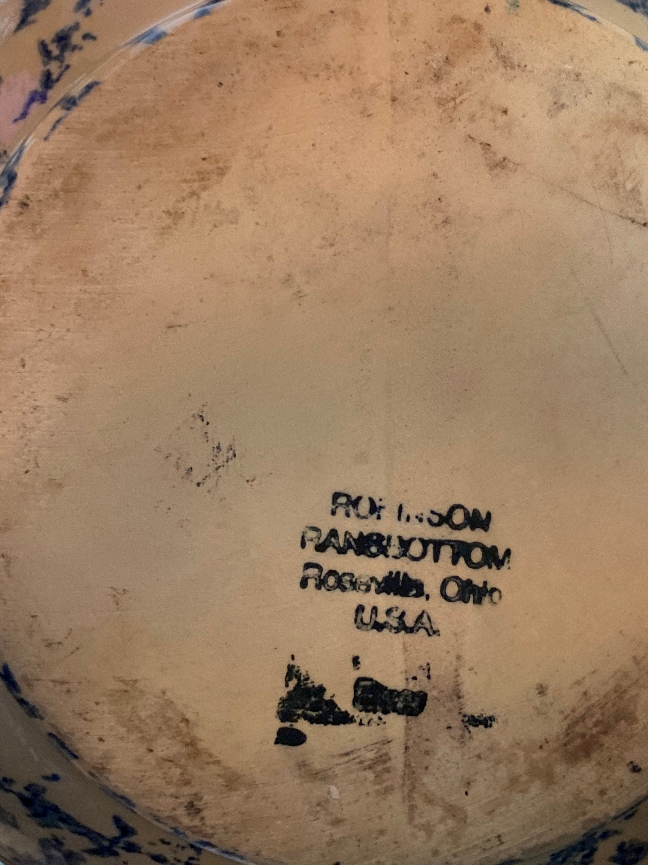 Roseville Pitcher and Bowl - Etsy