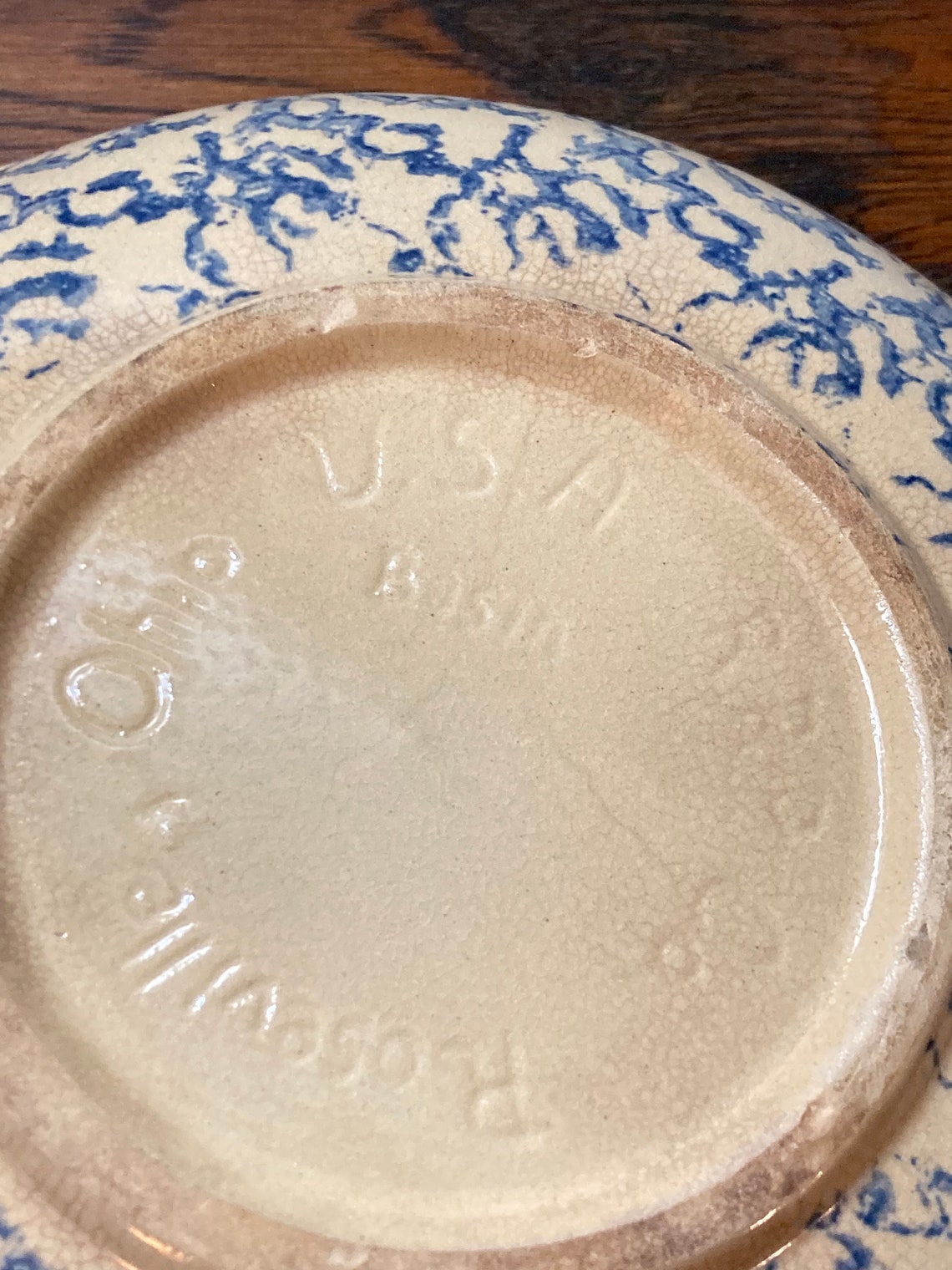 Roseville Pitcher and Bowl - Etsy