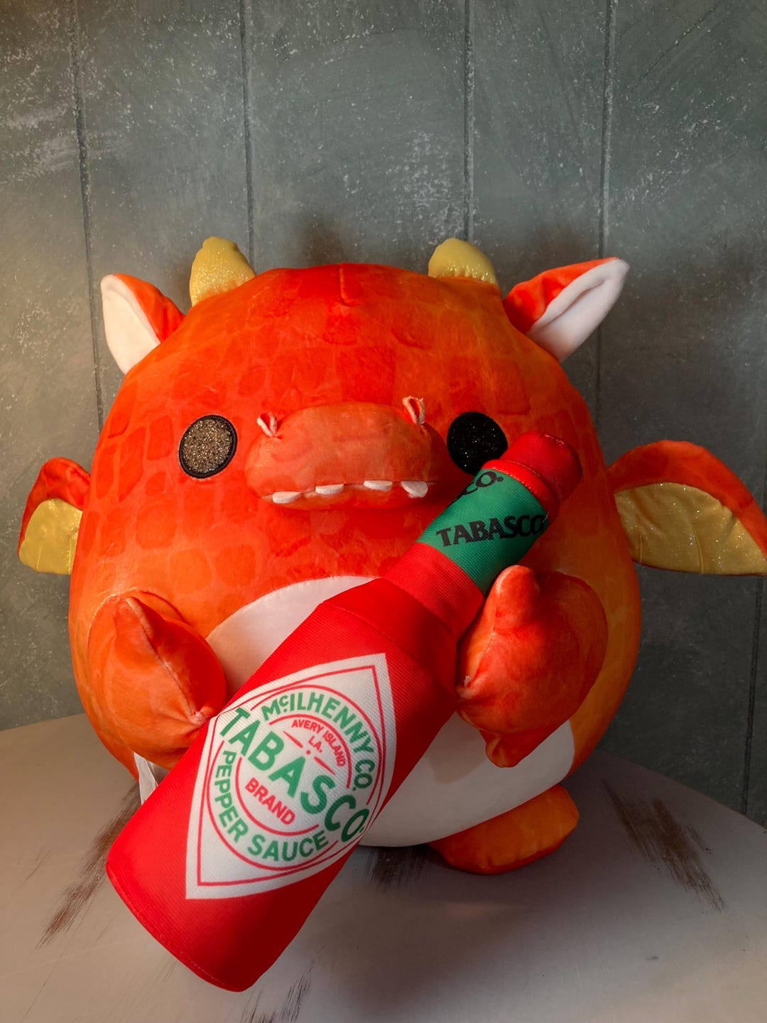 Zuru Snackles Dragon Holding Tabasco Hot Sauce - Etsy
