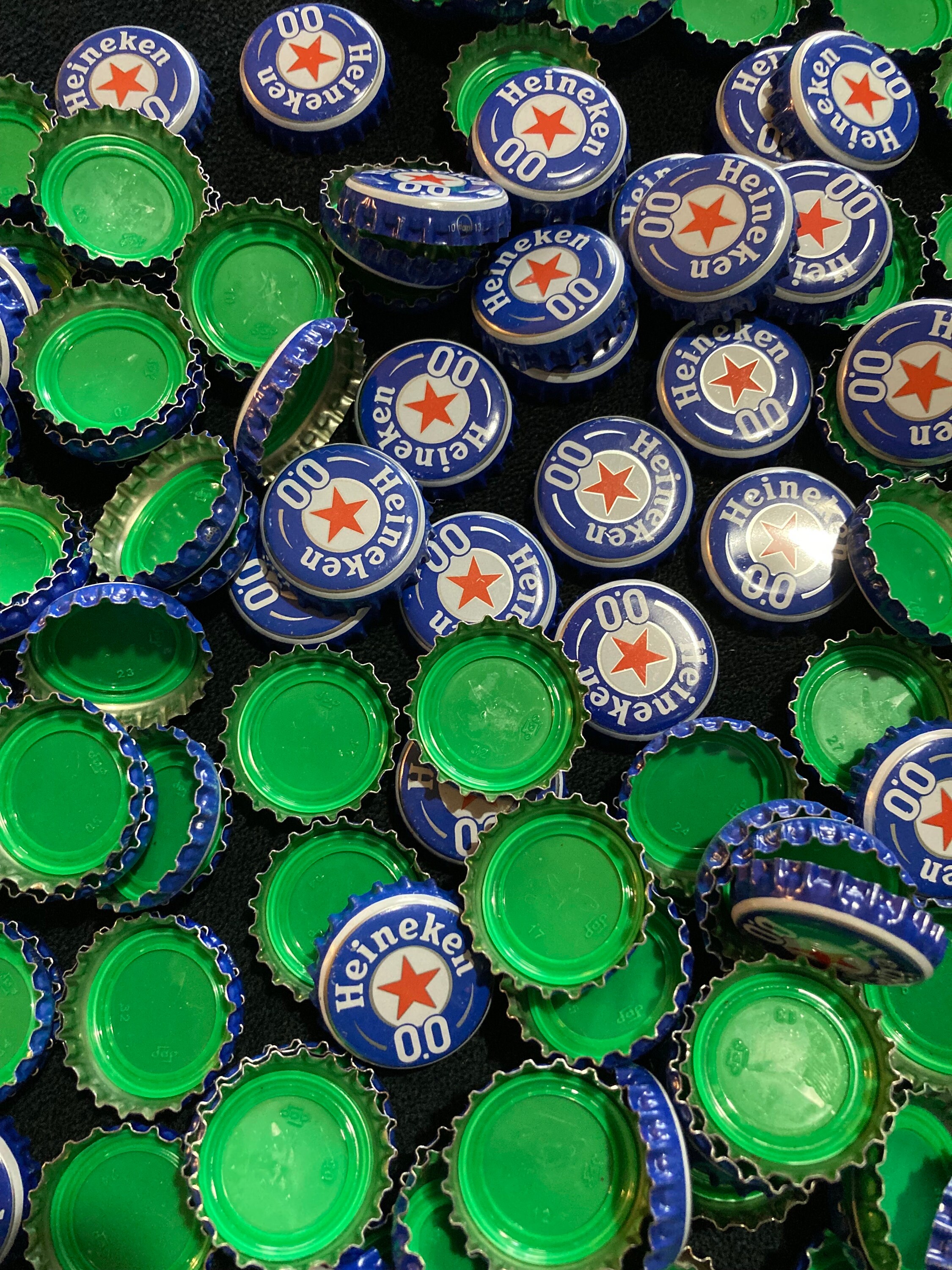 Heineken 0.0 Bottle Caps - Etsy