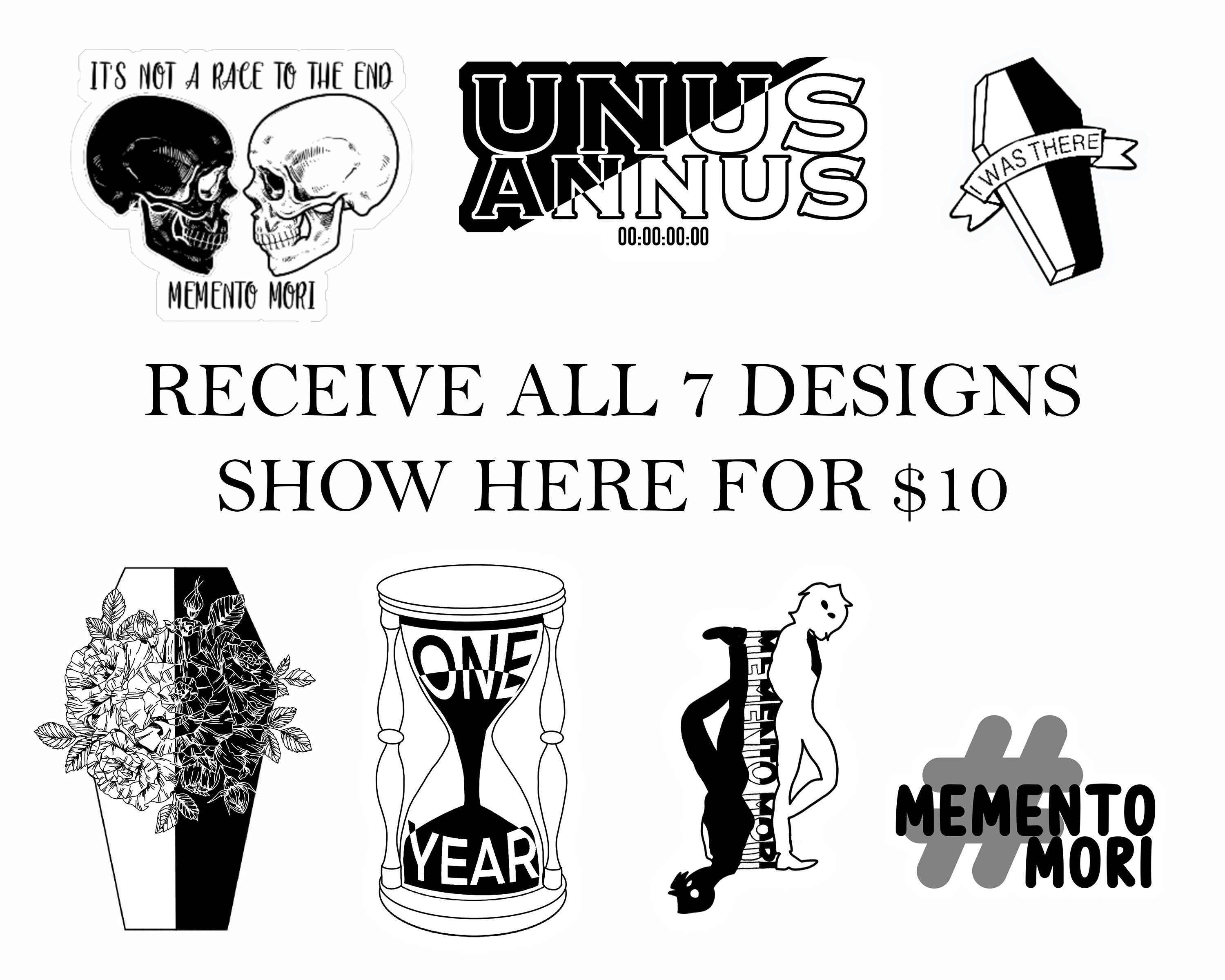 Unus Annus Sticker Pack // 40% Savings - Etsy