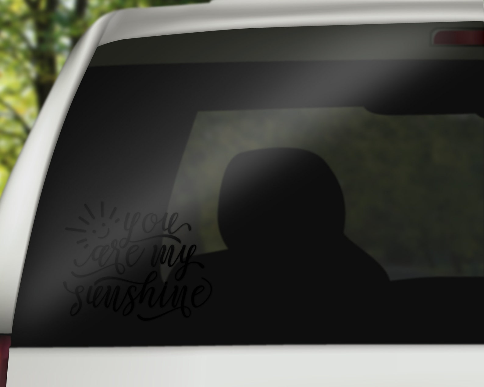 You Are My Sunshine Car Decal/vinyl - Etsy