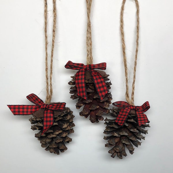 Pine Cone Ornaments - Etsy