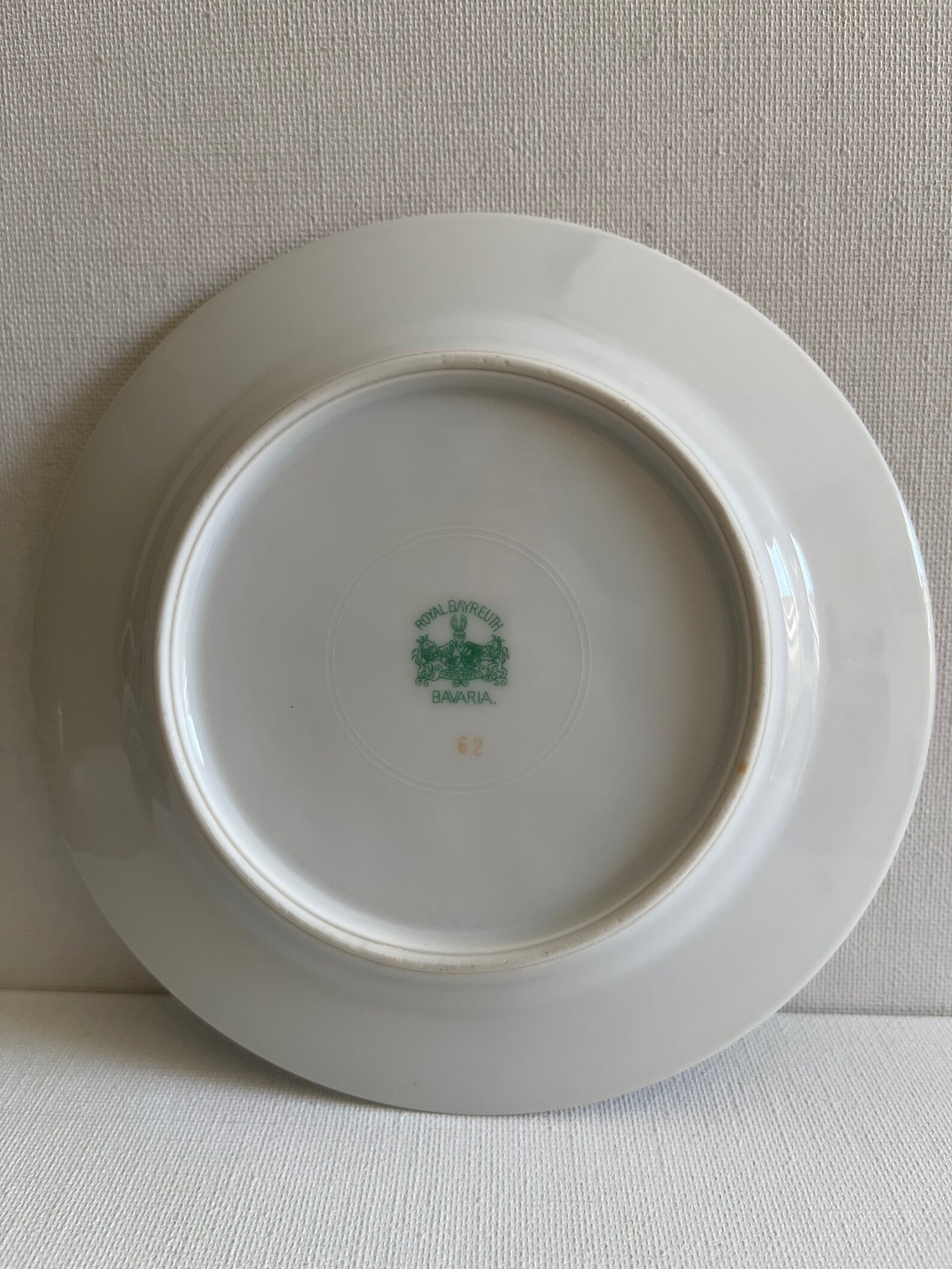 Vintage Royal Bayreuth Bavaria Plate Bread Plates 6pc Blue Urn - Etsy