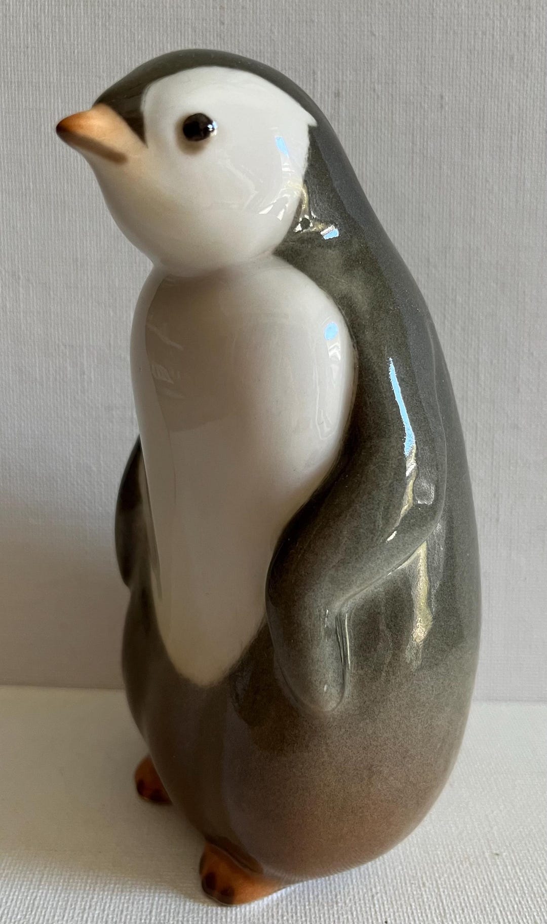 Vintage Lomonosov Russia Penguin Porcelain Figurine Made in USSR 6.5 ...
