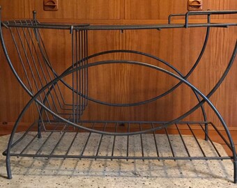 Black Magazine Table - Etsy