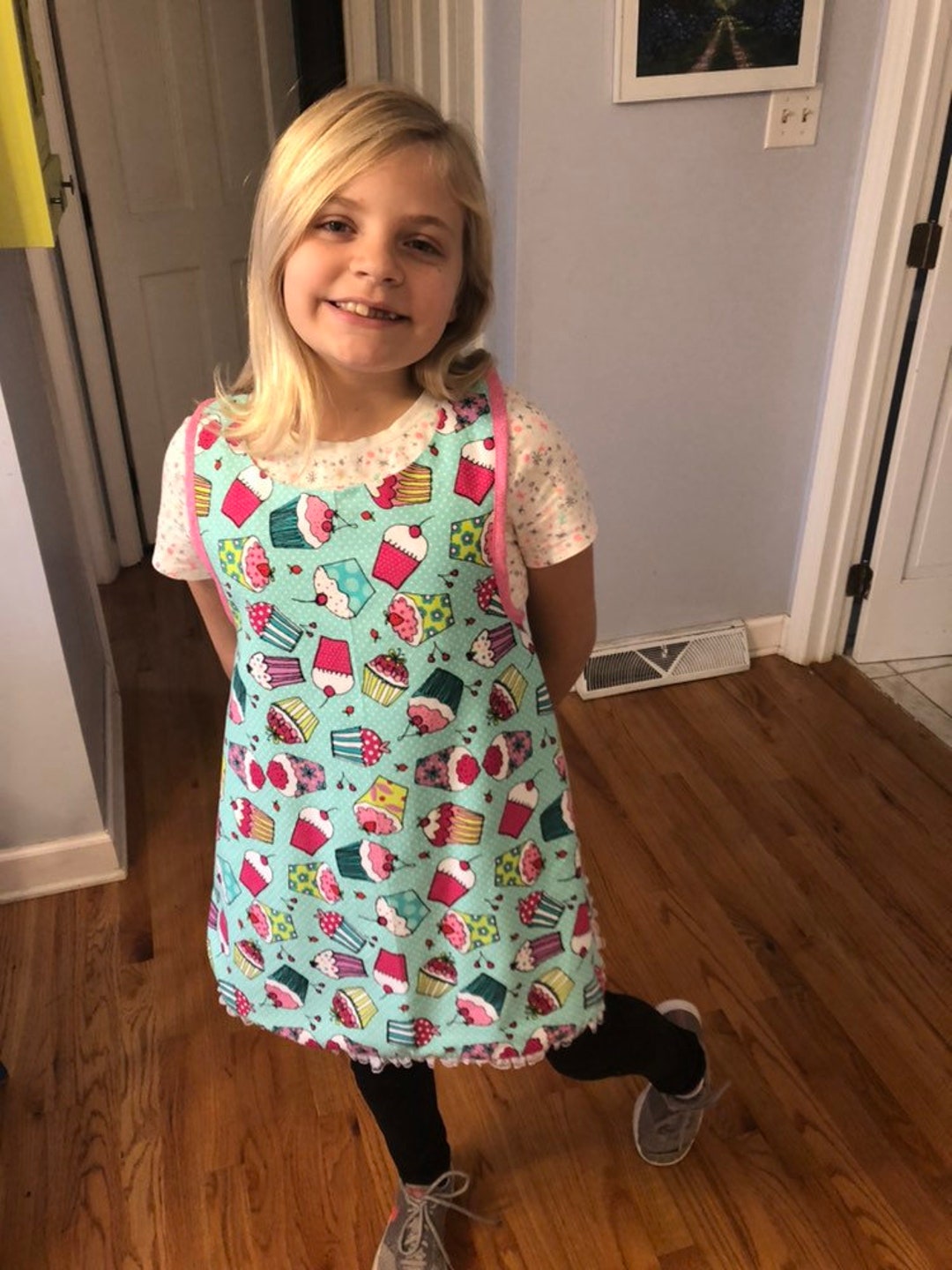 Girls' Cupcake Cooking Apron--custom - Etsy