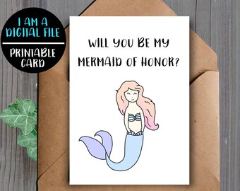 Mermaid pun | Etsy